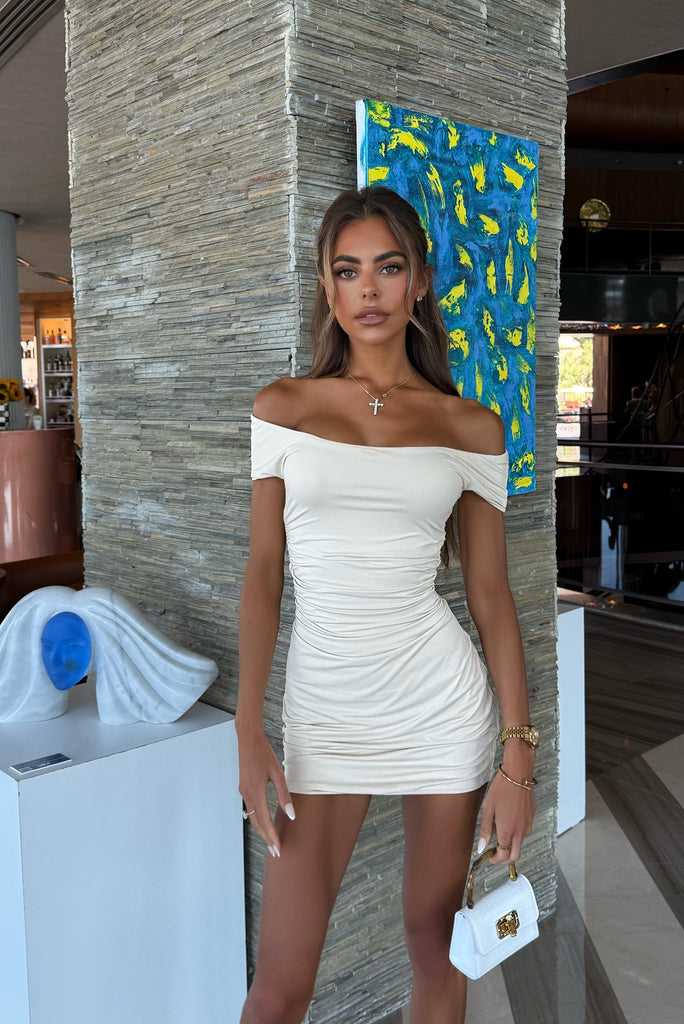 Carli Dress - Cream – Sorelleuk