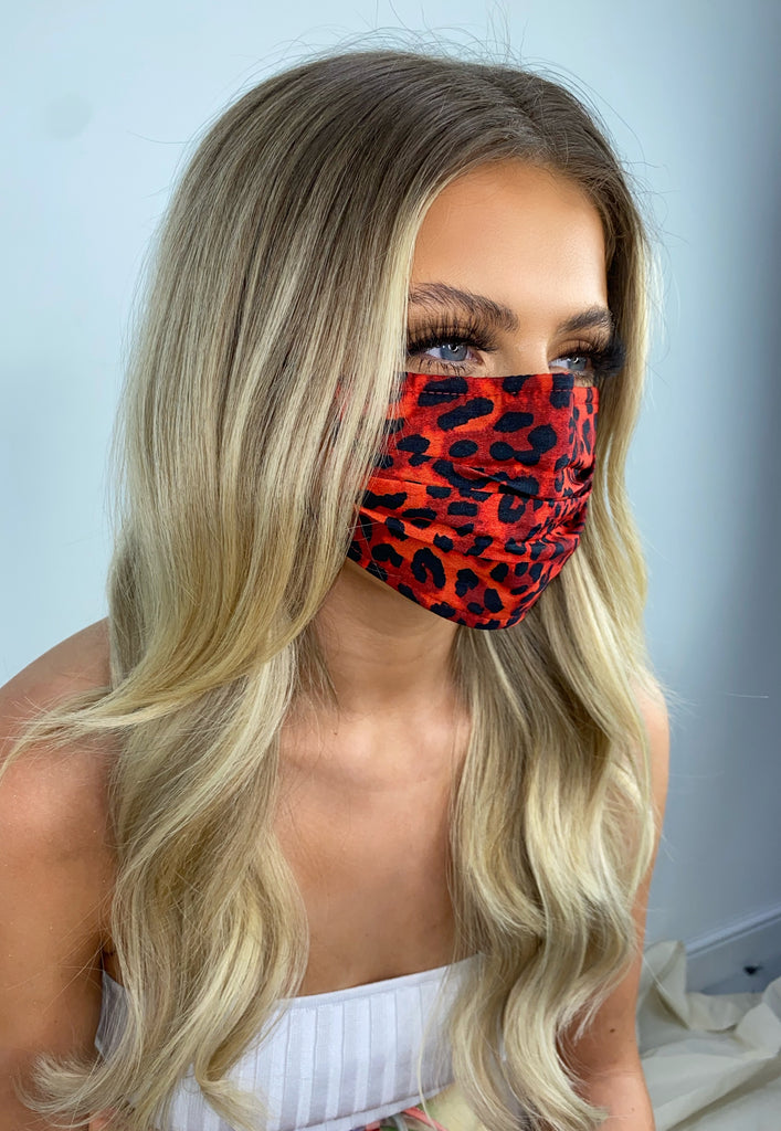 Reusable Face Mask - Red (SALE) – Sorelleuk